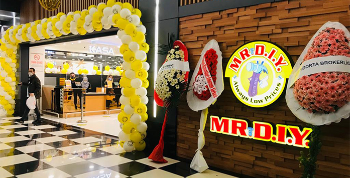 Malaysian Mr. DIY Showcases First Store in Türkiye